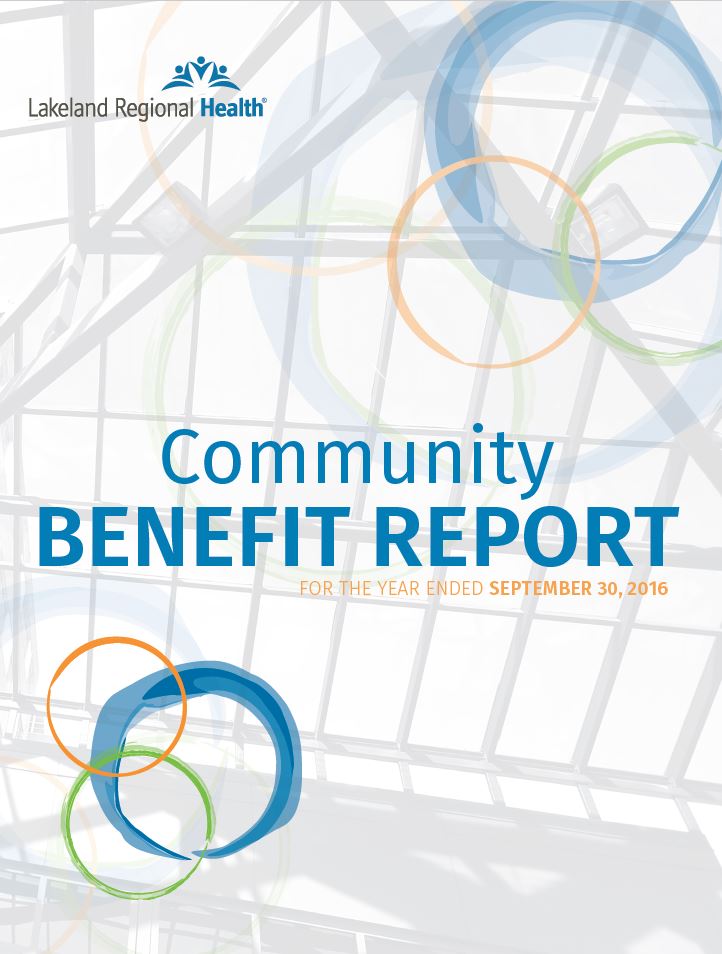 community benefit report - Lakeland Regional Health